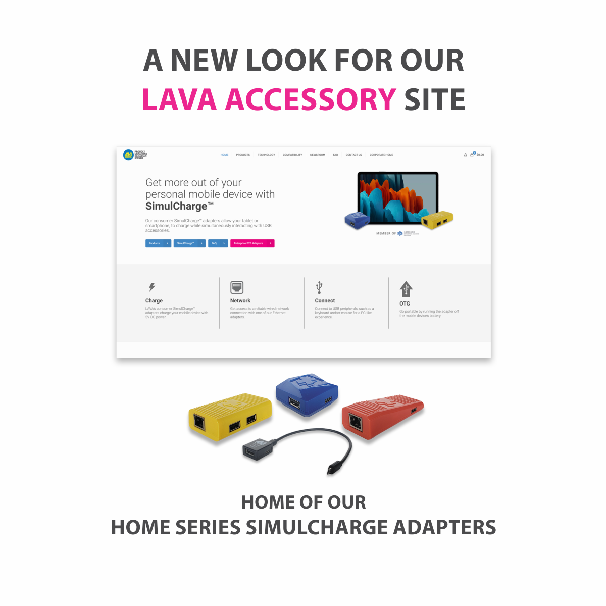 LAVA Accessory Gets a Facelift - Blog by Lava