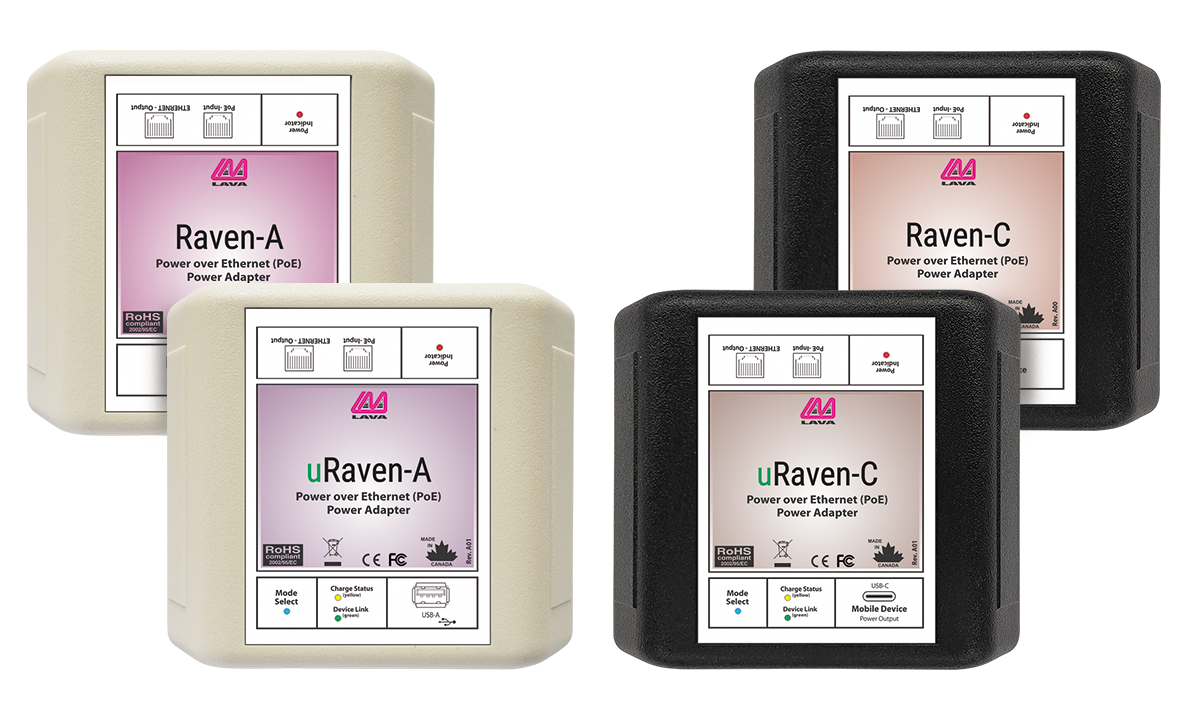 Introducing LAVA’s Raven PoE Power Adapters - Blog by Lava