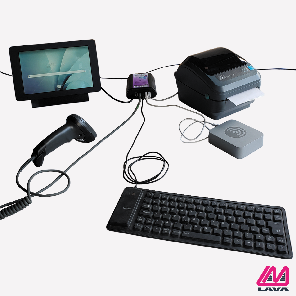 How to Build a Self-Checkout Tablet Kiosk with a LAVA SimulCharge ...