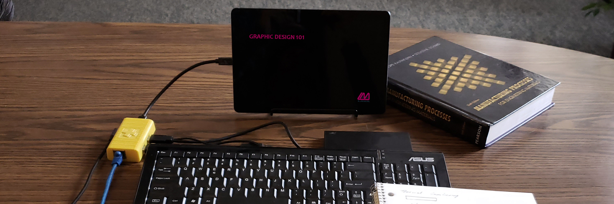 Turn Your Tablet into a Design Studio with the Charge-Plus LAN HUB ...